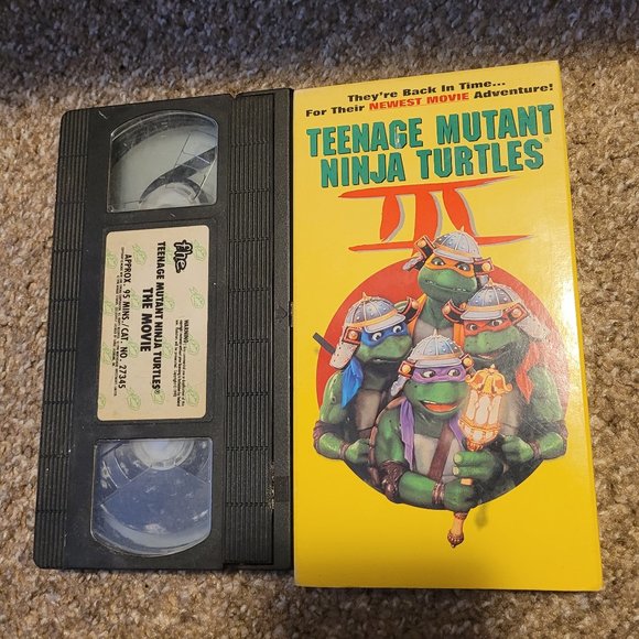 Media | Teenage Mutant Ninja Turtles Vhs 2 Movies | Poshmark
